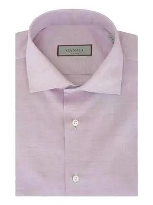 Canali Patterned Shirt - Pink