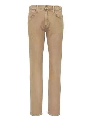 HIROSHI KATO The Pen Slim Five-pocket Jeans - Brown