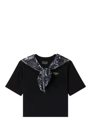 MUSIUM DIV. Graphic Collar T-Shirt