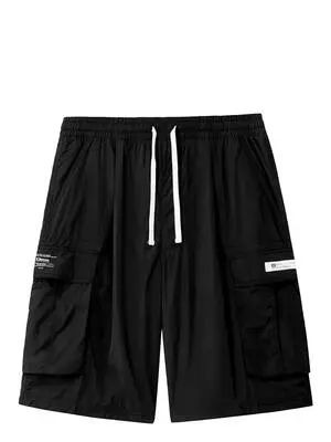 CHOCOOLATE Cargo Label Shorts - Black