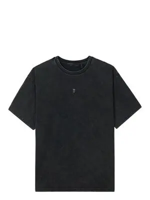 FIVE CM Embroidered T-shirt - Black