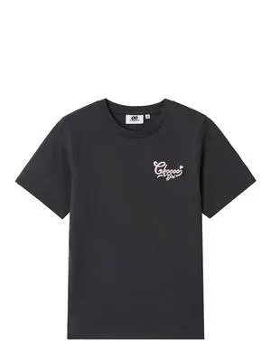 CHOCOOLATE Graphic Crewneck T-shirt - Grey