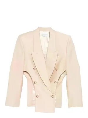 Stella McCartney Double-breasted Blazer - Neutrals