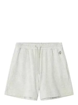 CHOCOOLATE Emblem Detail Shorts - Grey