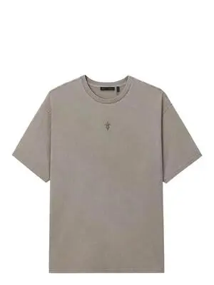 FIVE CM Crew-neck Graphic T-shirt - Neutrals