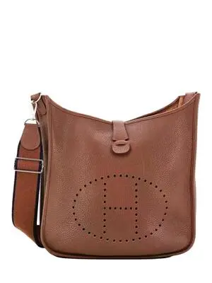 Hermès Hermès Evelyne III Clemence GM Brown
