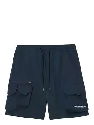 FINGERCROXX Cargo Shorts - Blue