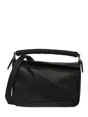 Loewe Small Puzzle Tote Bag - Black
