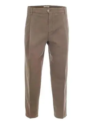 BRIGLIA 1949 Pleated Trousers Neutrals