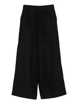 JCSOPHIE Elasticated Palazzo Pants - Black