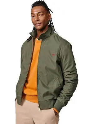 AUBIN Authorpe Harrington Bomber Jacket - Khaki