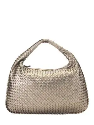 Bottega Veneta Intrecciato Veneta Hobo - Gold
