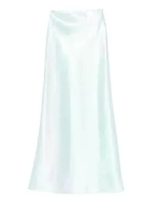 L'IDEE York Pleat Skirt - Blue