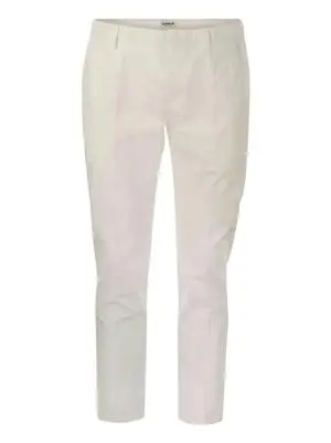 DONDUP Alfredo Welt-pockets Trousers - White