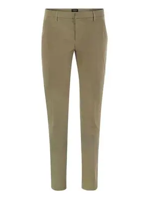 DONDUP Loop-belt Trousers - Neutrals