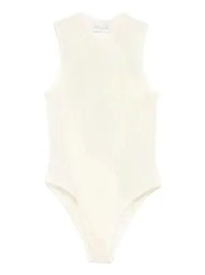 FORTE_FORTE Scalloped-trim Top - Neutrals