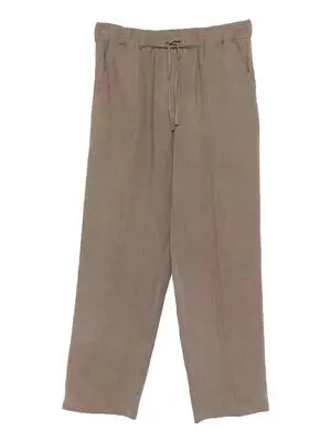 Marella Drawstring-fastening Trousers - Brown