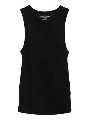 Majestic Filatures Ribbed-knit Tank Top - Black