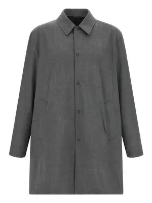 Herno Reversible Raincoat - Grey