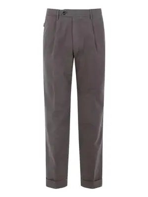 Incotex Pleated Trousers - Grey