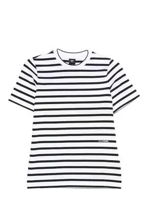 ALPHA TAURI Striped T-shirt - Blue