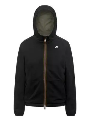 K-WAY Jake Reversible Jacket Black