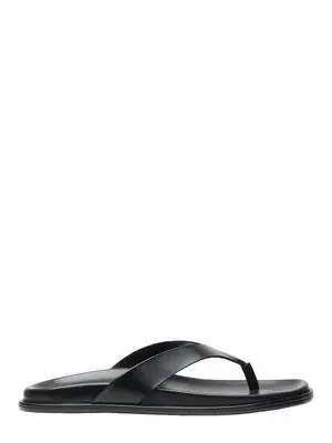 STUART WEITZMAN Thong Sandals - Black