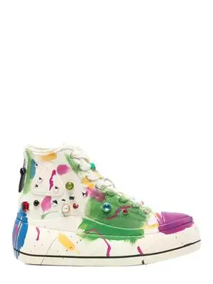 R13 Embellished Sneakers - Neutrals