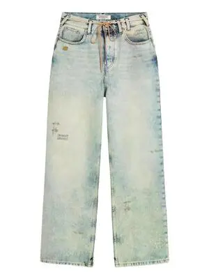 Scotch & Soda Acid-wash Jeans - Blue