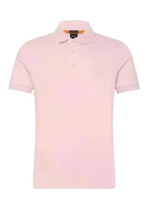 BOSS Buttoned Polo Shirt - Pink