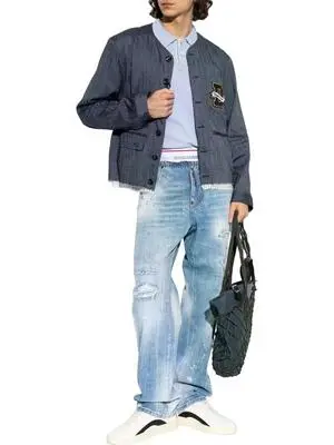 Dsquared2 Light Wash Denim Jogger Jeans - Blue