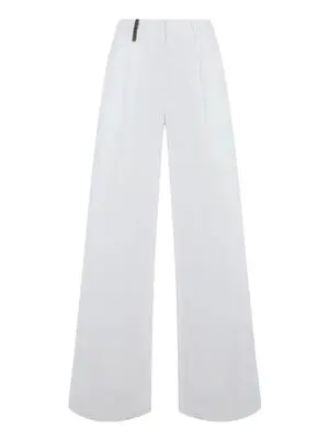Peserico Wide-leg Trousers - White