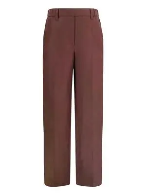Brunello Cucinelli Belt-loop Pocket Trousers - Brown