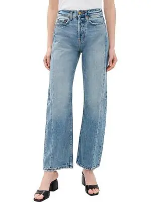 B Sides Slim Lasso Jeans - Shell Vintage Wash