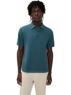 Reigning Champ Supima Pique Ace Polo - Bermuda