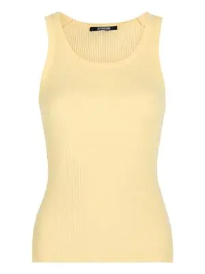 Jacquemus Le Marcel Rone Carré Tank Top - Yellow