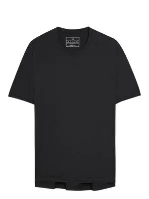 Y3 Logo-appliquéd Jersey Running T-shirt - Black