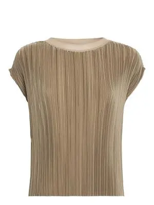 JOSEPH Satin Pleated Cedre Top - Pink