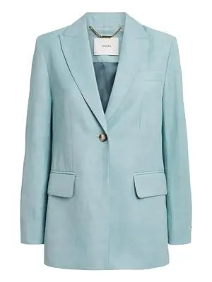 JOSEPH Single-button Rochd Blazer - Blue