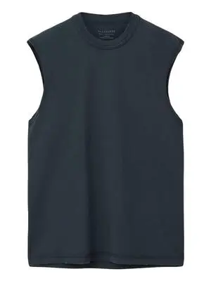 ALLSAINTS Cotton Sleeveless Cole T-shirt - Black