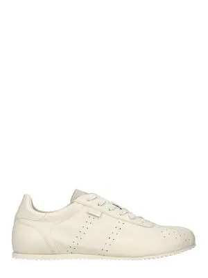 Ami Nappa Leather Step Sneakers - Beige