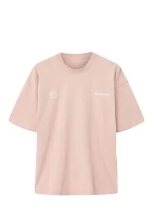 ALLSAINTS Organic Cotton Emblem T-shirt - Pink