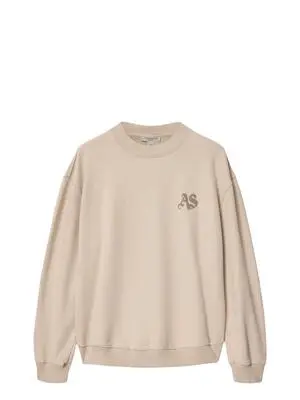 ALLSAINTS Organic Cotton Icon Relaxed Sweatshirt - Brown
