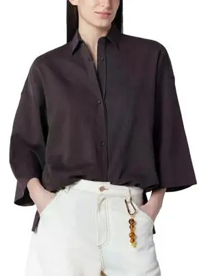 DARKPARK Dora Delave Wide-sleeved Shirt - Brown