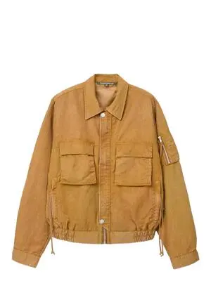 Camper Pocket Zip Jacket - Brown
