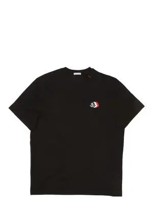 Moncler Logo-patch T-shirt - Black