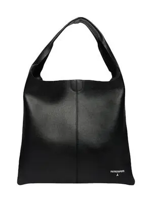 Patrizia Pepe Textured Tote Bag - Black