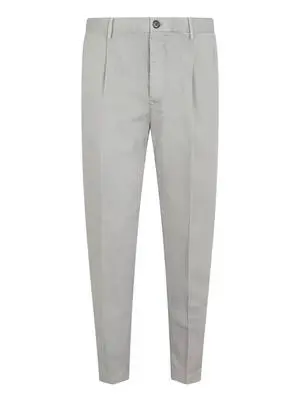 Incotex Pleated Trousers Grey