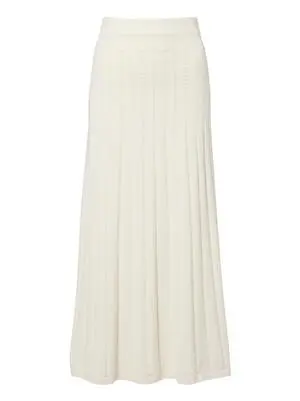 FAITHFULL THE BRAND Mieralla Pointelle Maxi Skirt