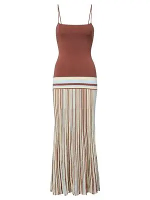Faithfull The Brand Citara Striped Maxi Dress - Multicoloured